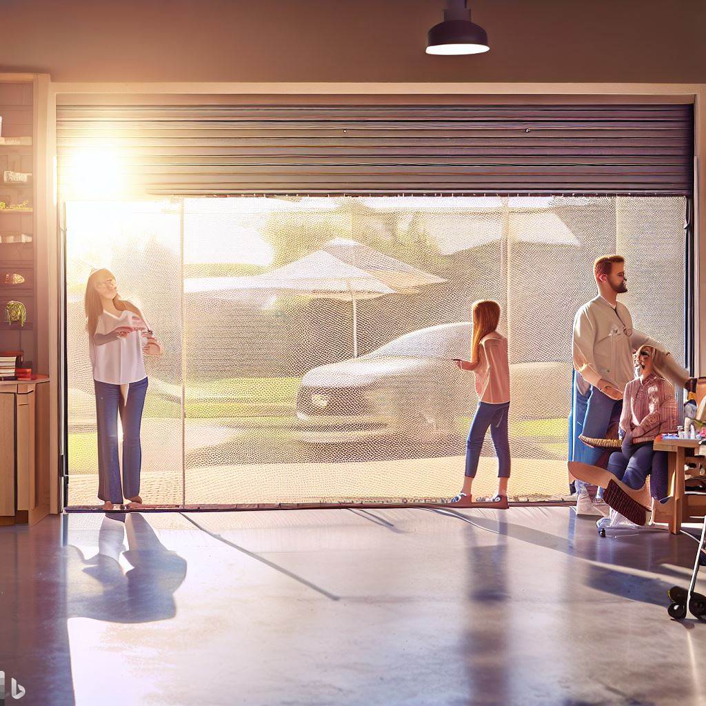 Sliding Garage Door Screen - Garage Organization HQ
