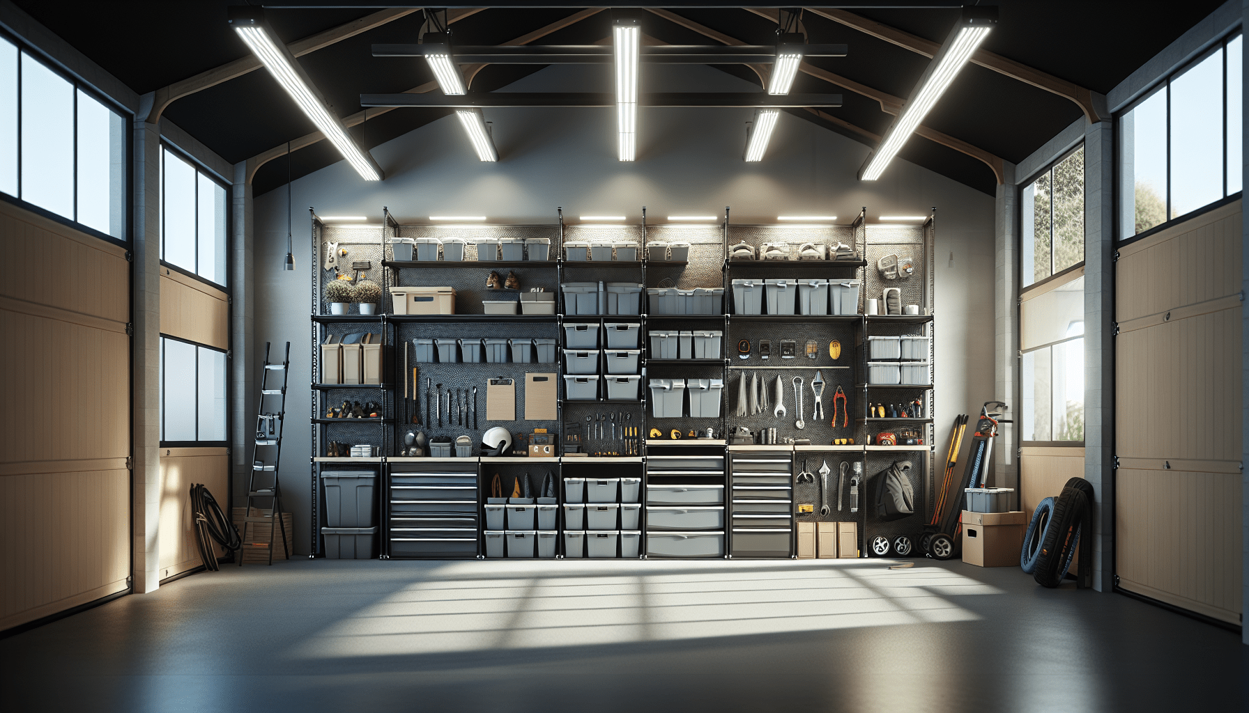 Maximizing Space with Overhead Garage Organization Systems - Garage ...