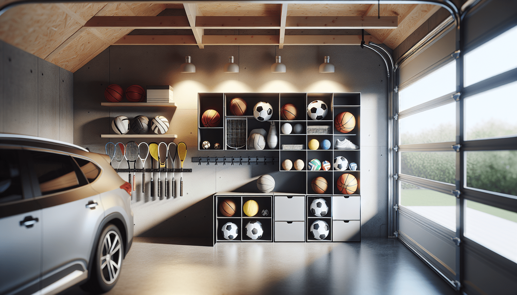 Maximize Space with a Garage Ball Organizer - Garage Organization HQ