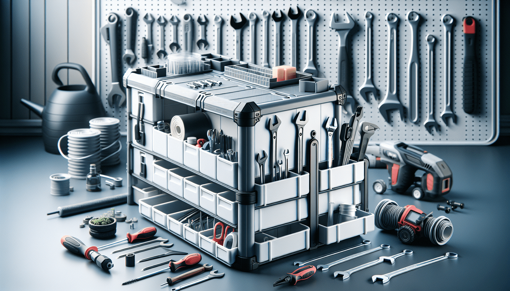 Maximize Space with a Plastic Garage Organizer - Garage Organization HQ