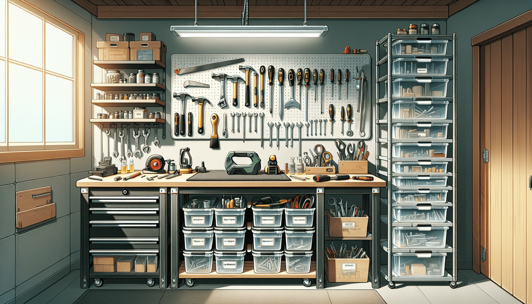How to Organize Your Garage Workshop for Maximum Efficiency - Garage ...
