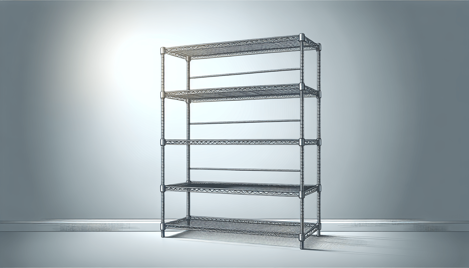 Displays By Jack 4 Tier Wire Shelving Unit Review - Garage Organization HQ